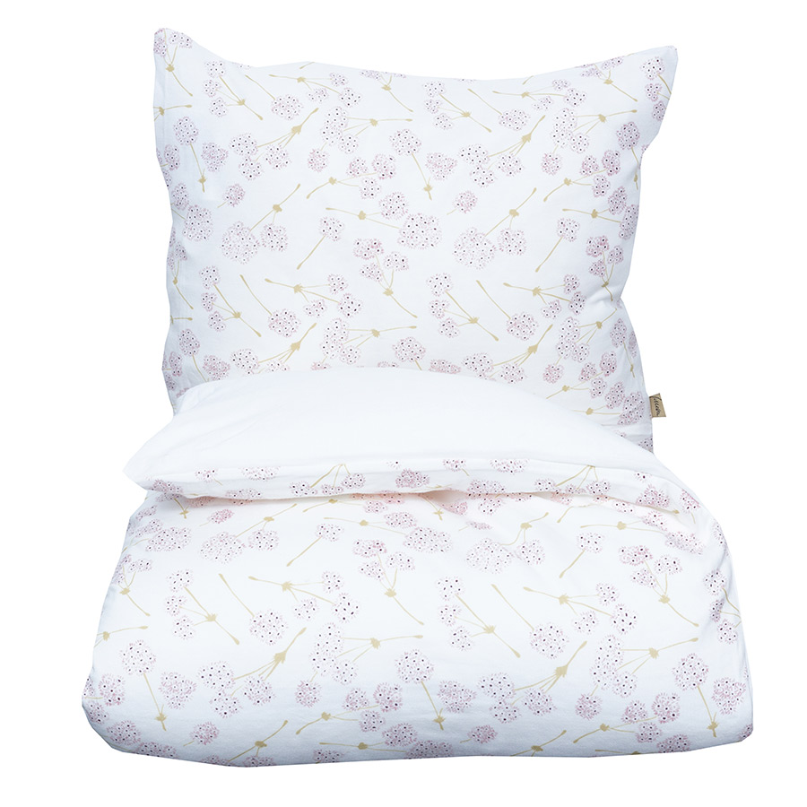 Sengesett til barn - 80x100 cm - Trygve - Anis - Rosa - Lilleba