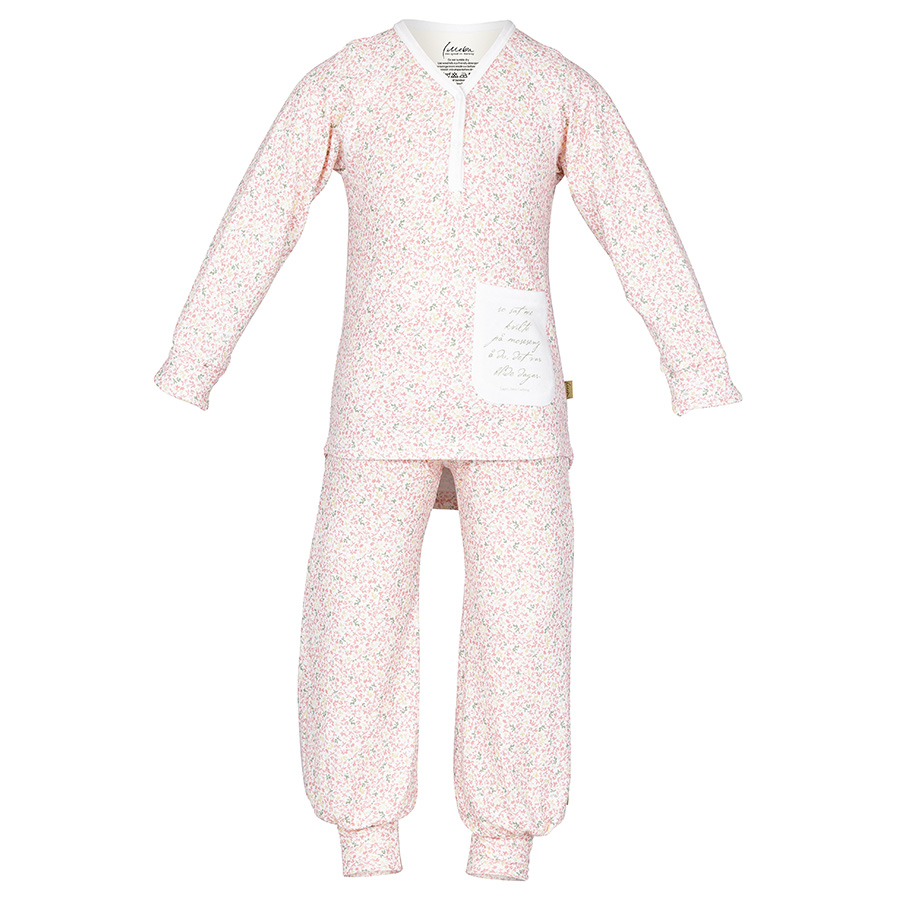 Pysjamas til barn - Sol pysjsett - Mose - Rosa - Lilleba